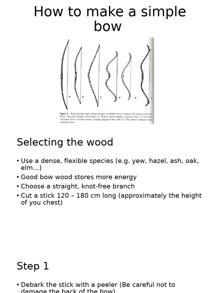 Step by Step - Bow Making | PDF