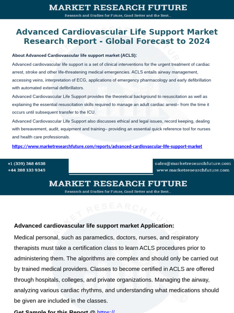 Advanced Cardiovascular Life Support Market | PDF