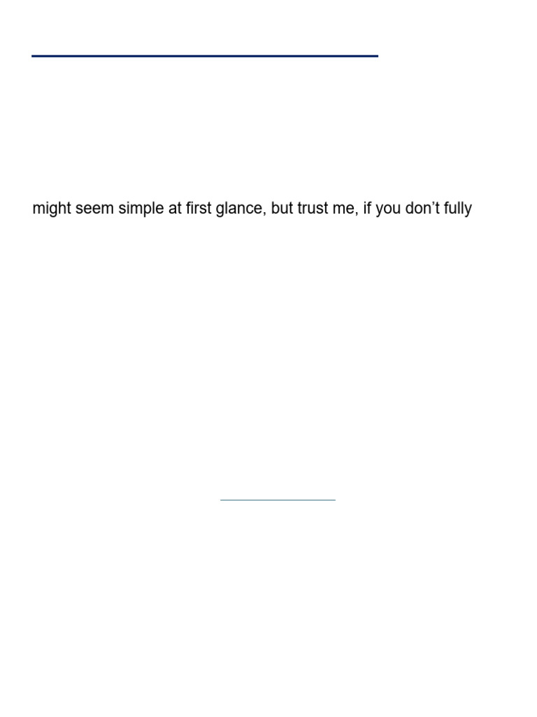 Roadmap of Trading and Investing | PDF