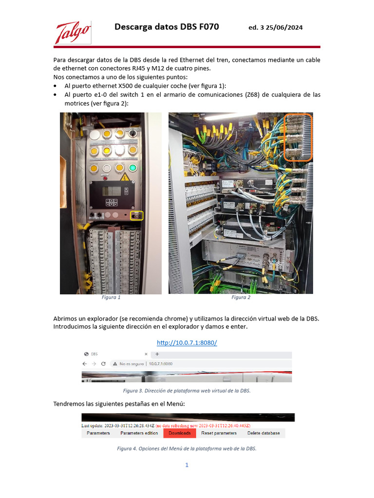 Descarga Datos DBS - Ed3 | PDF