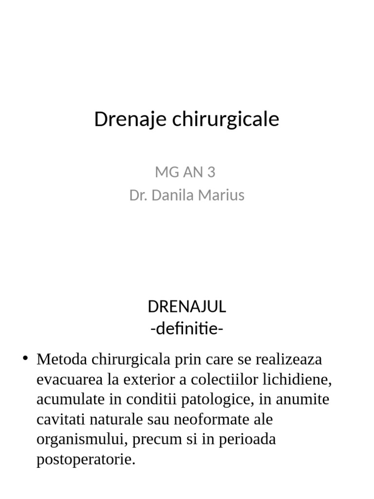 DRENAJE | PDF