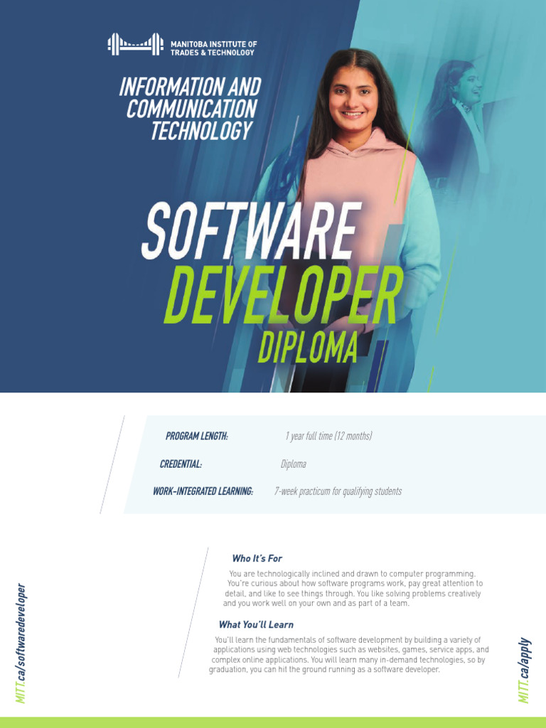 Software Developer Cut Sheet | PDF