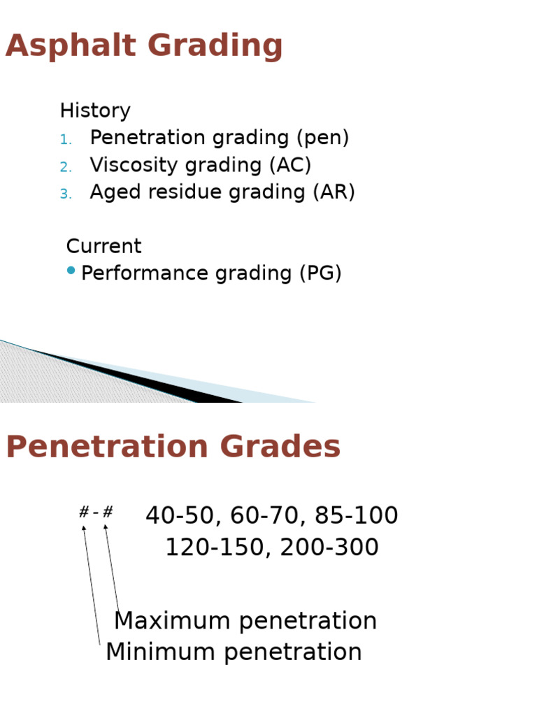 CE 451 - Asphalt Grading | PDF