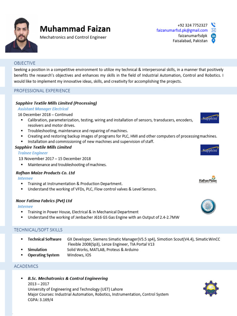 Faizan CV | PDF