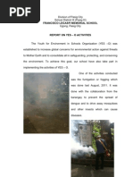 Activity Completion Report in Yes-O School Year 2020-2021 | PDF ...