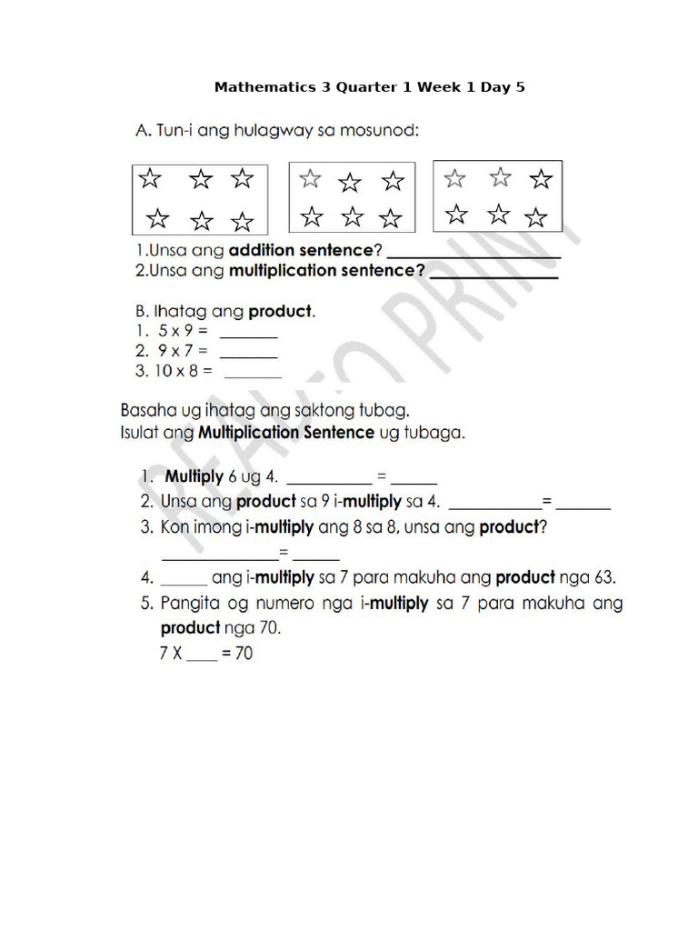Modular Learning October 4 | PDF
