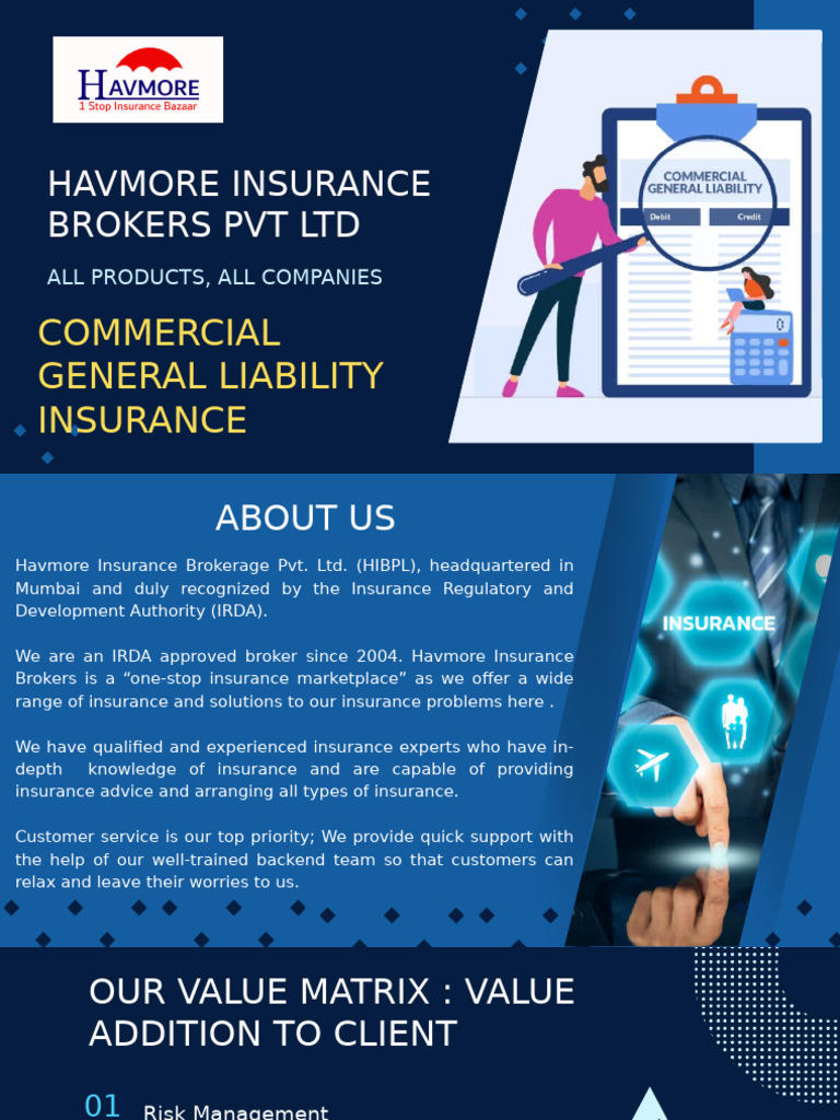 Commercial General Liability Insurance | PDF