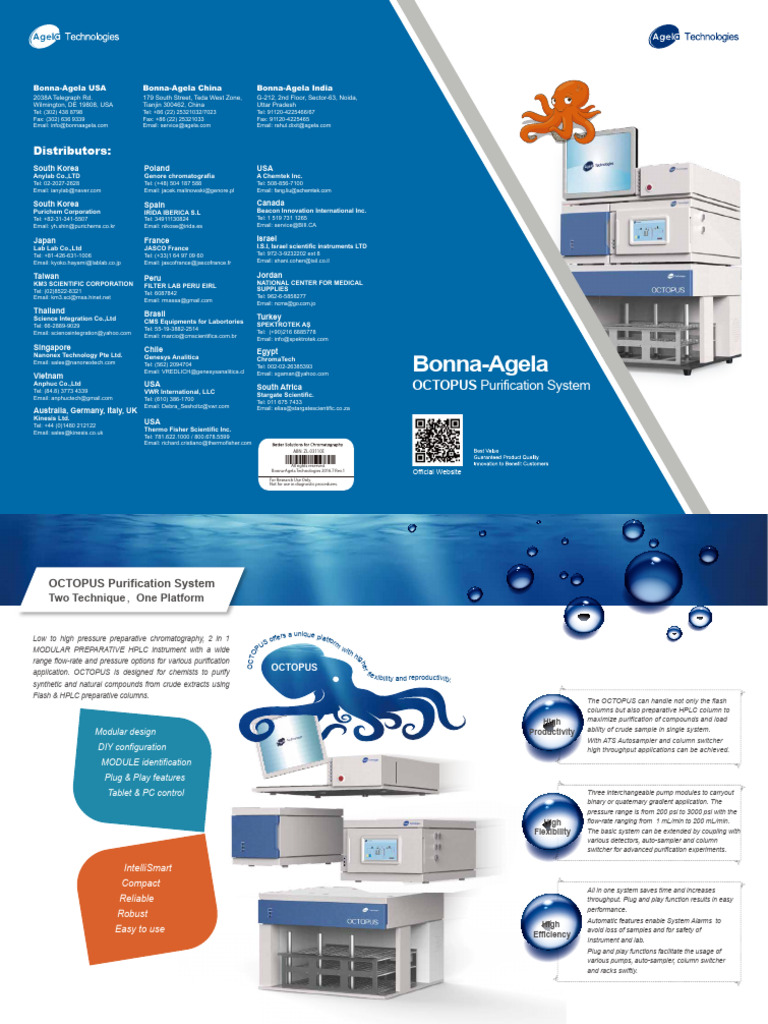 OCTOPUS Purification System | PDF | High Performance Liquid ...
