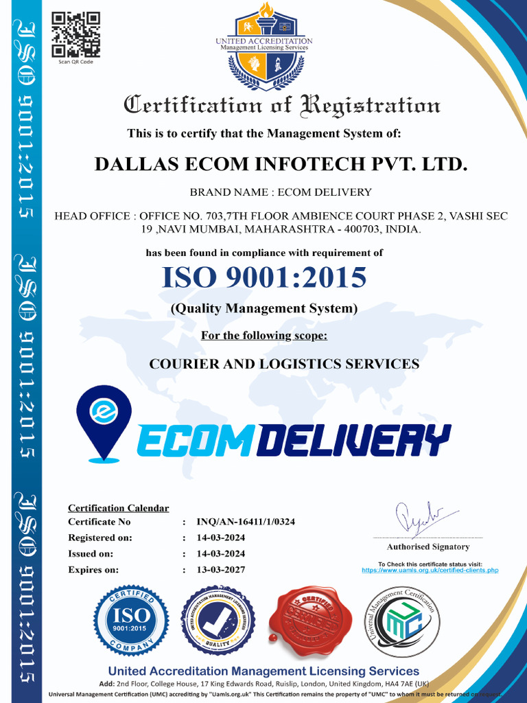 Ecom Iso | PDF