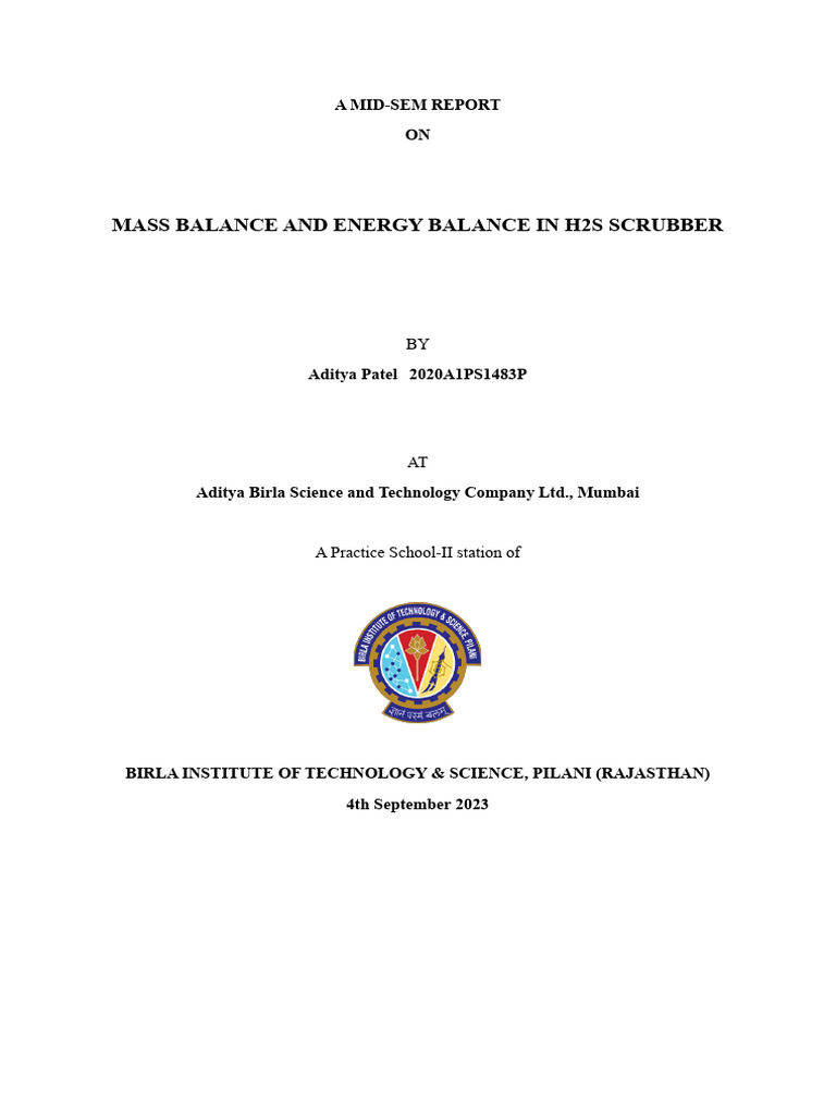 Aditya Patel - Midterm Report | PDF