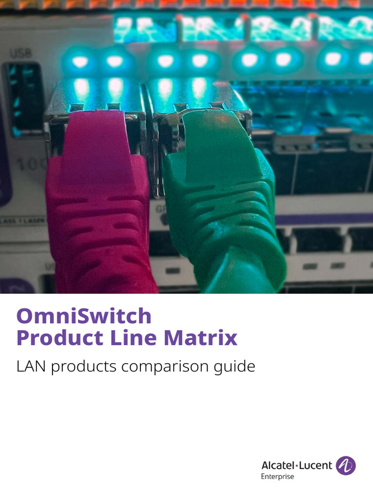 Product Omniswitch Matrix Comparison en | PDF | Network Protocols ...