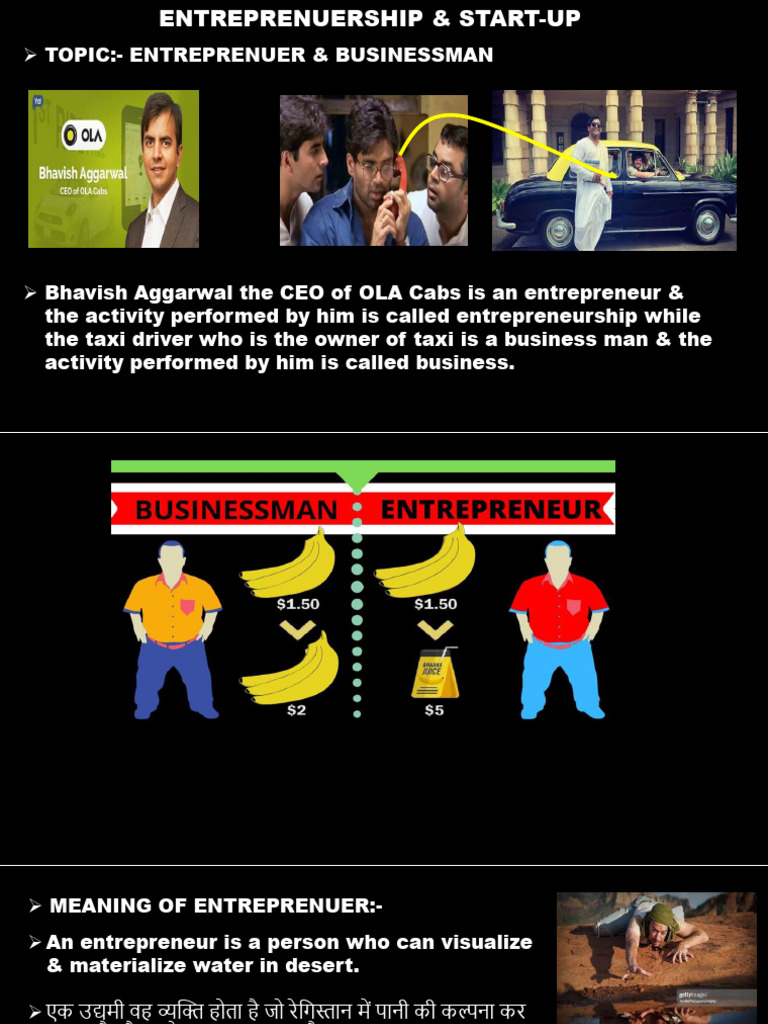Entrepreneur Unit 1 | PDF | Partnership | Limited Liability Partnership