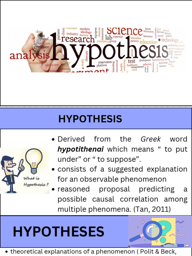 HYPOTHESES | PDF