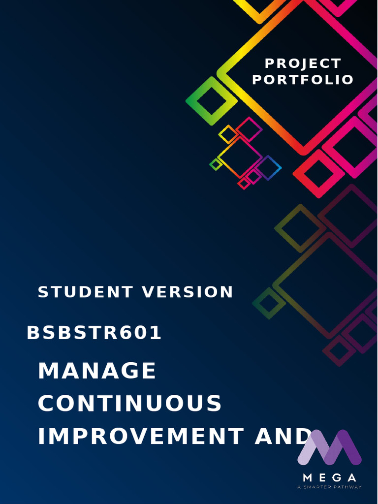 BSBSTR601 Project Portfolio.v1.0 | PDF | Customer Relationship ...