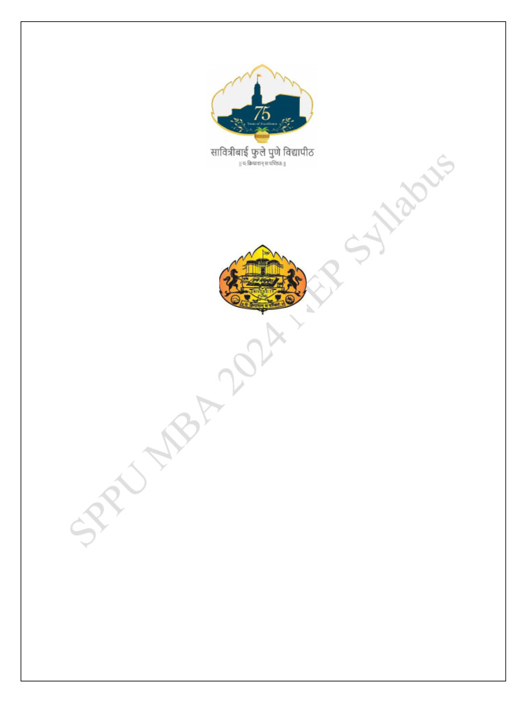 FINAL MBA Syllabus 2024 Pattern NEP 2020 21082024.PDF - Crdownload | PDF