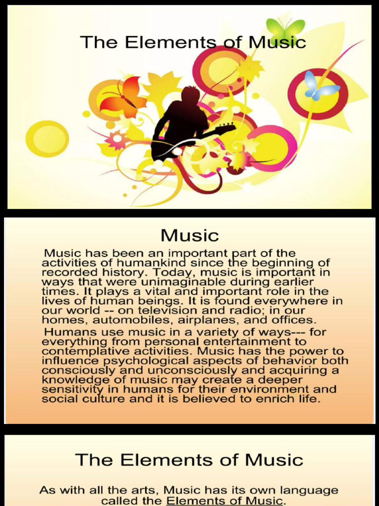 Elements of Music | PDF
