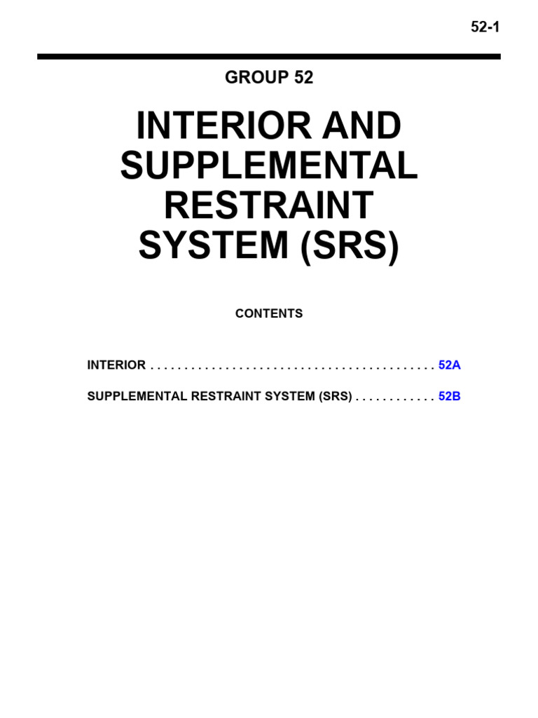 Interior and SRS | PDF