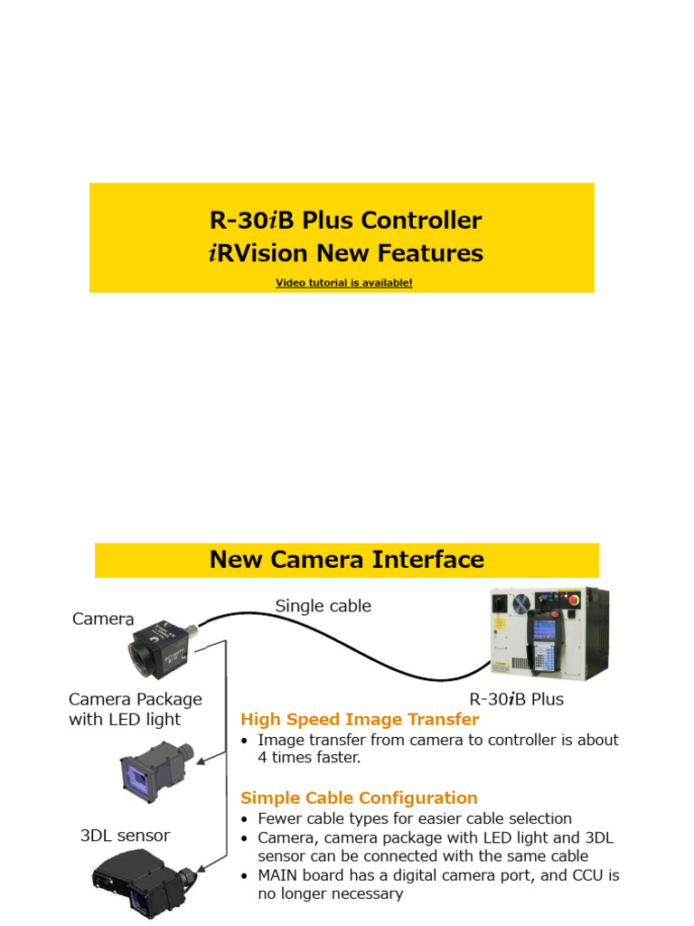 iRVision News R-30iB Plus | PDF