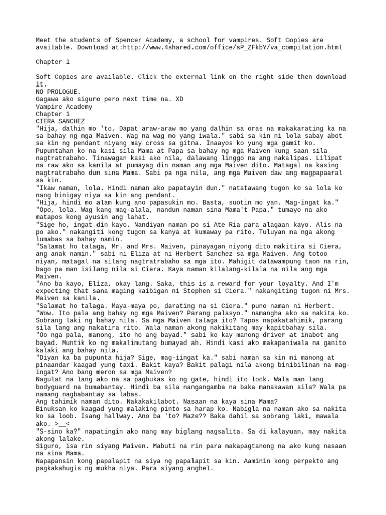 Vampire Academy | PDF