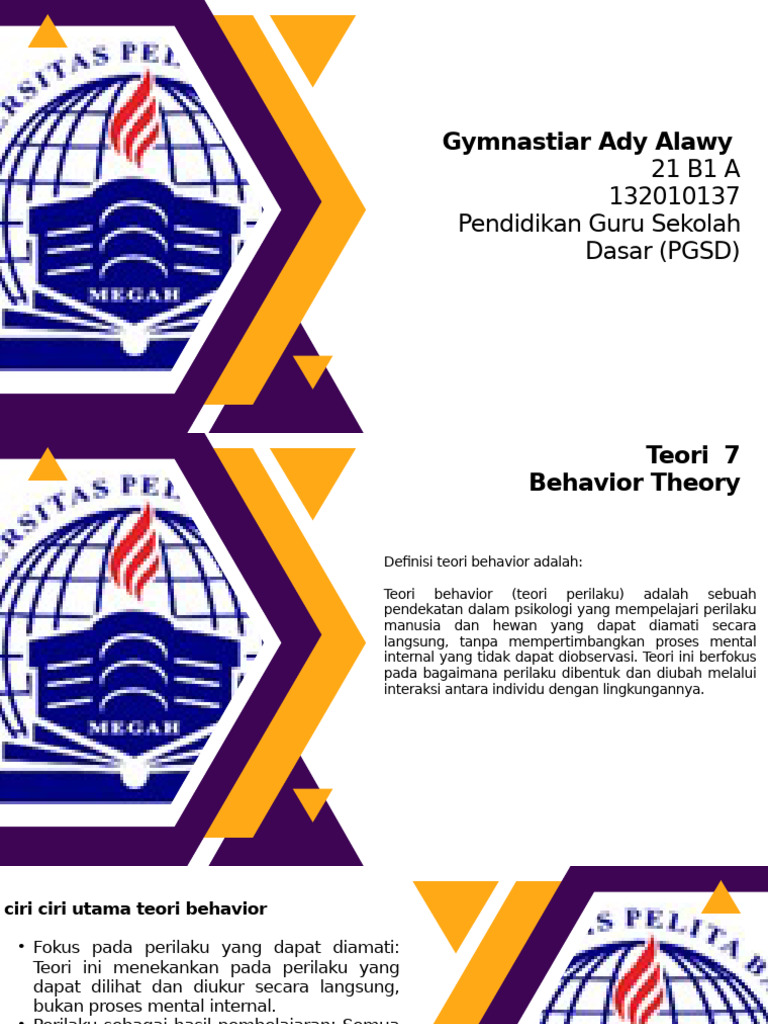 Leadership Theory Behvior Gymnastiar | PDF
