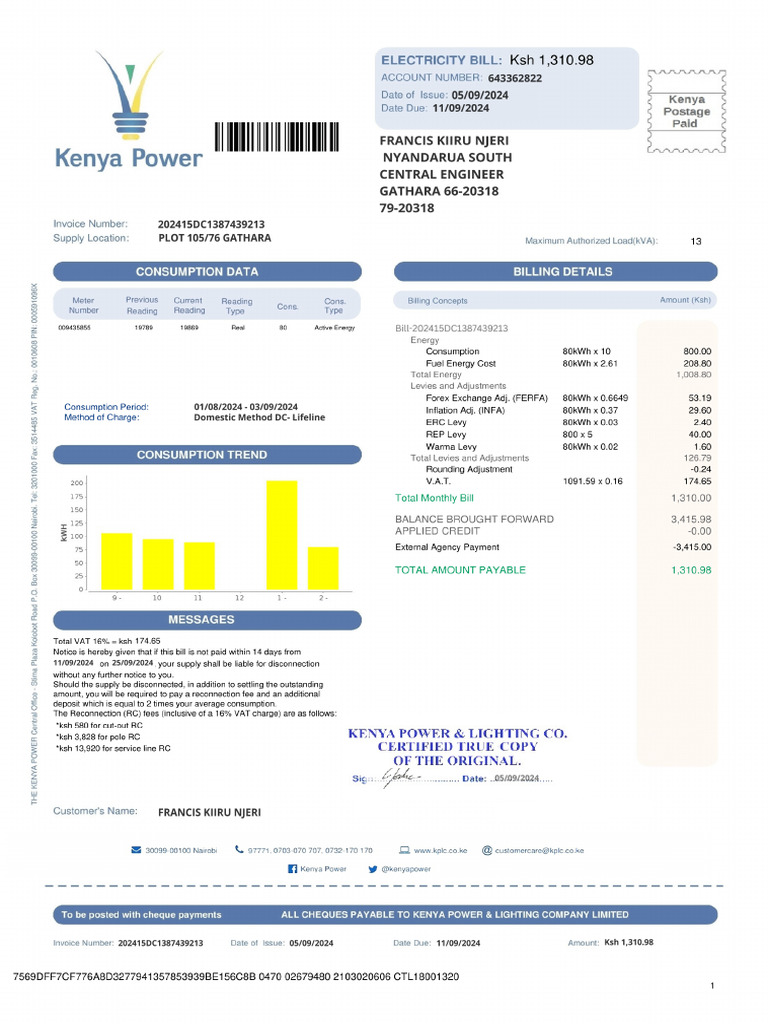 KPLC 3 | PDF