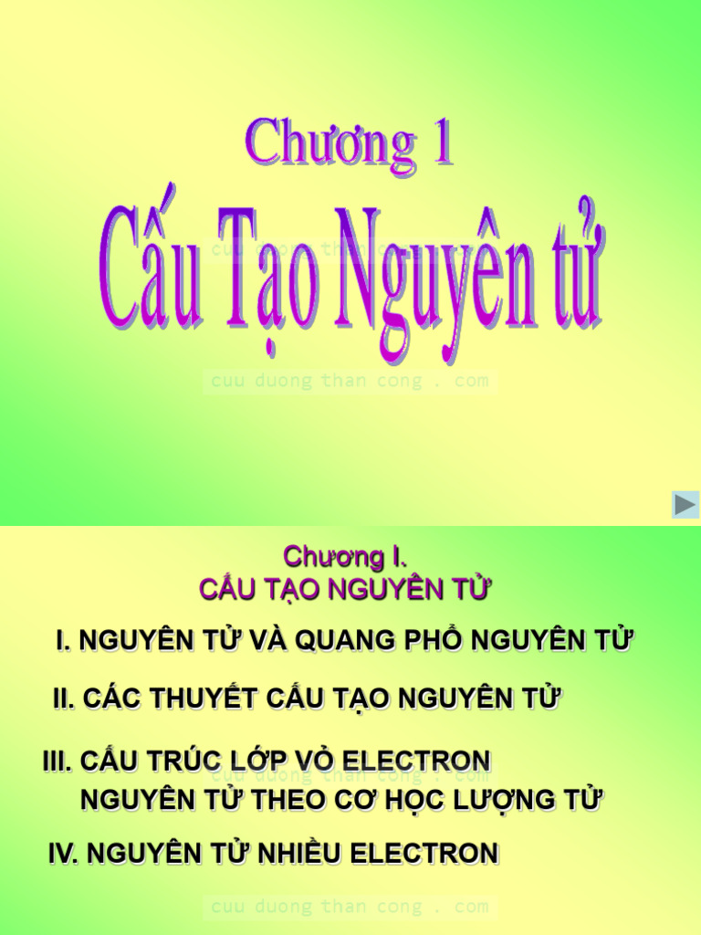 Hoa-Dai-Cuong - Chuong-1 - Cau-Tao-Nguyen-Tu - (Cuuduongthancong - Com) | PDF