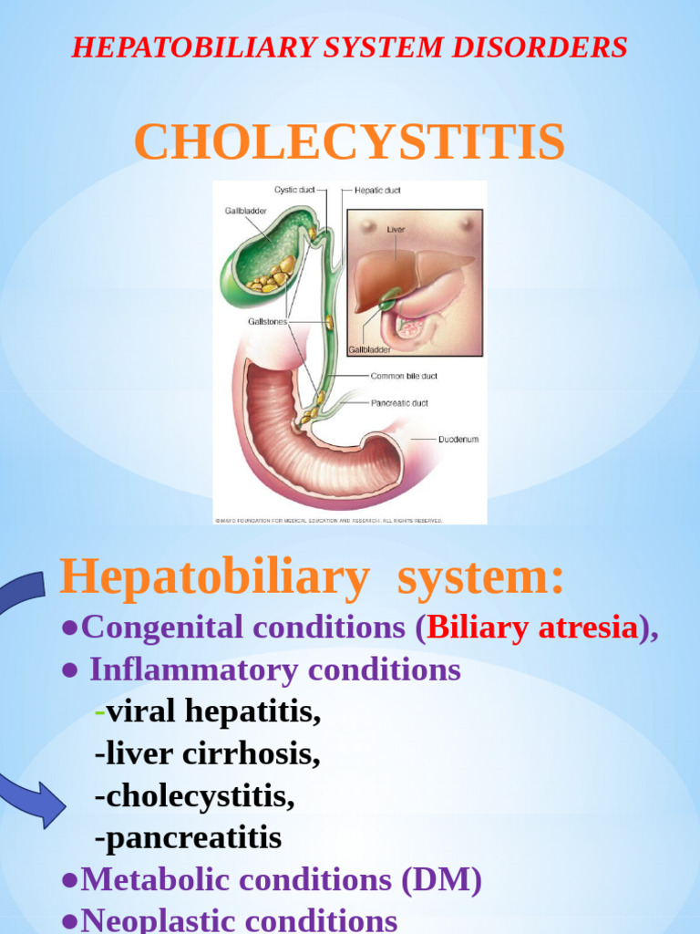 008d - Hepatobiliary Conditions - Cholecystitis - 103741 | PDF