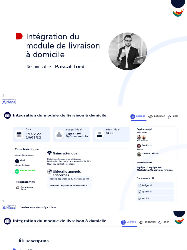 Fiche Projet - A Télécharger | PDF