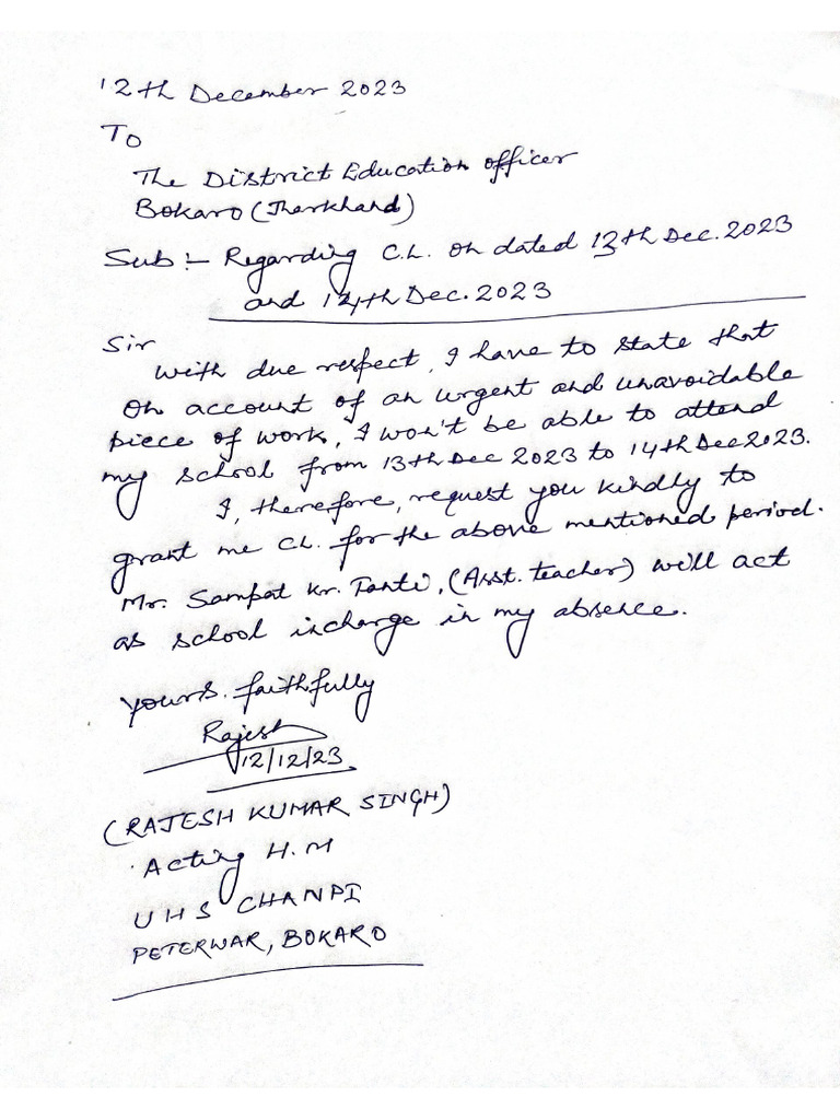 CL Application | PDF