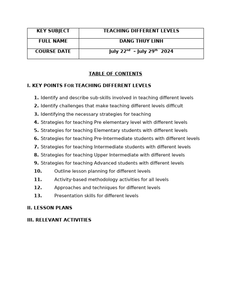 Key Subject | PDF