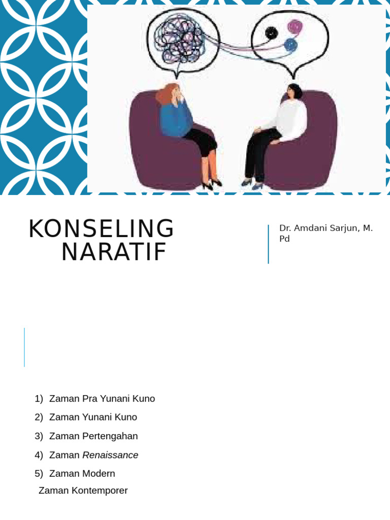 Konseling Naratif (1) (Autosaved) | PDF