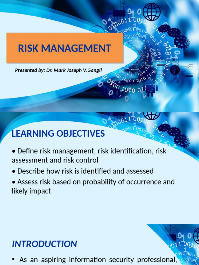 3RD-PPT-RISK-MANAGEMENT | PDF