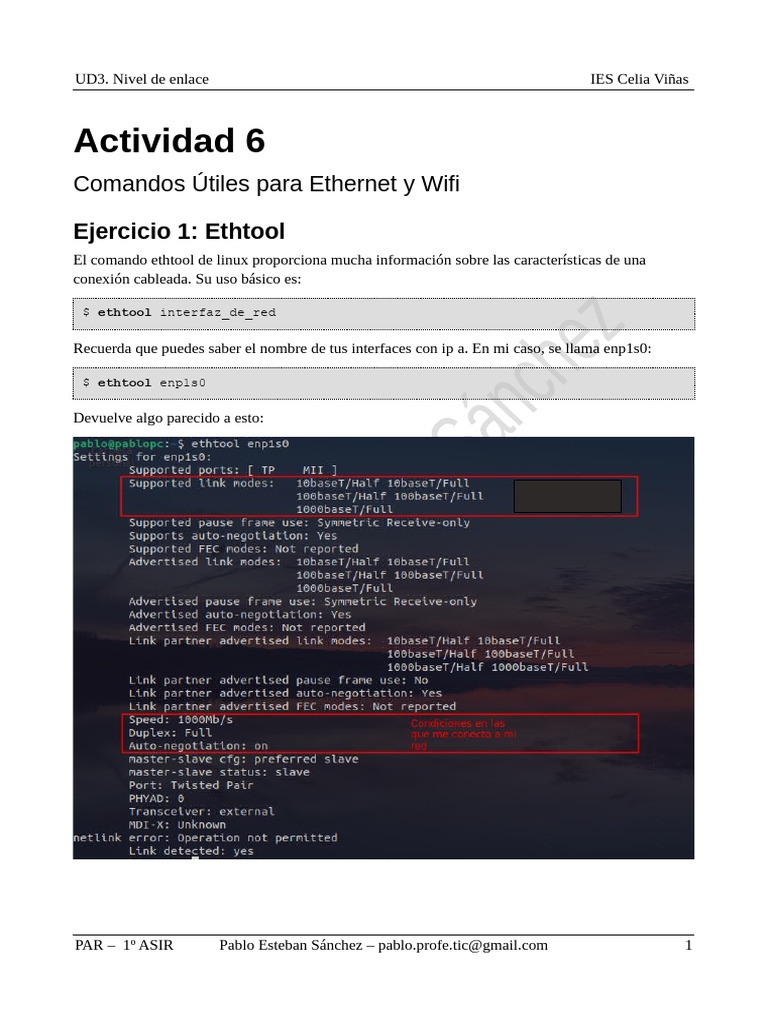 U3A6 - Comandos Útiles-1 | PDF