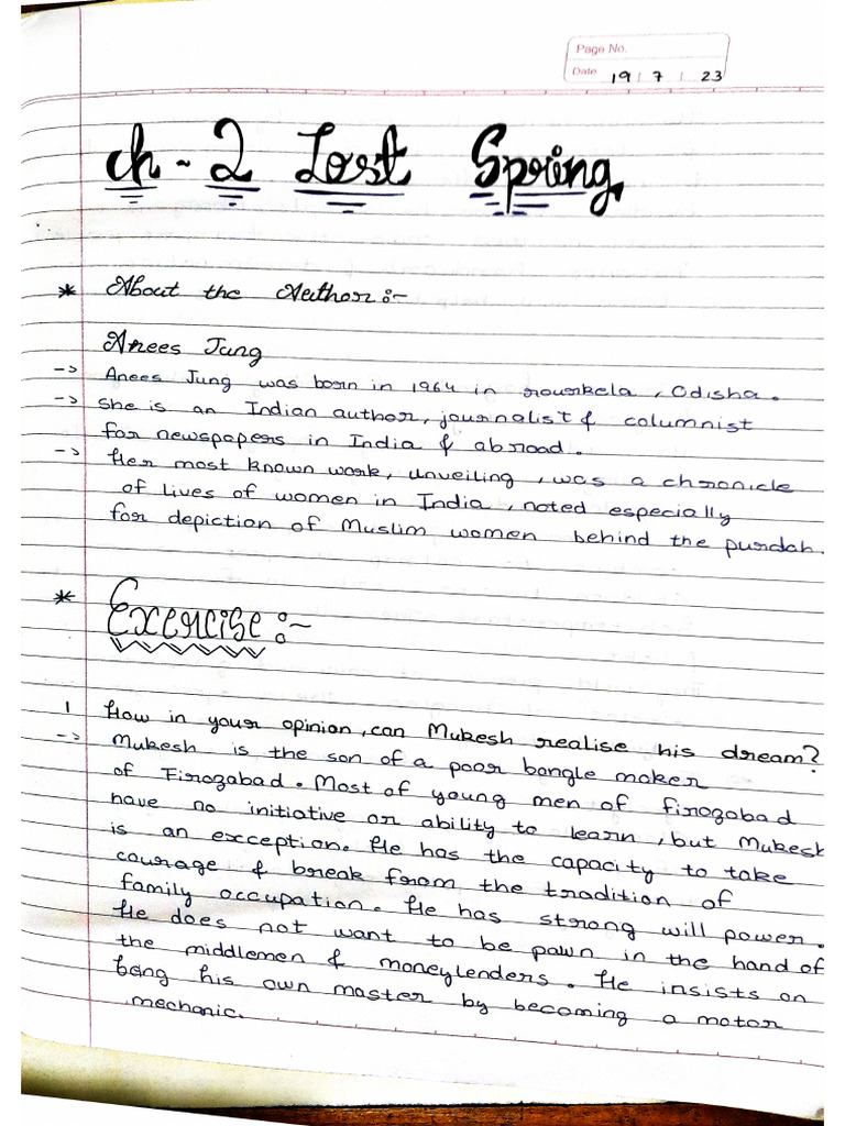 The Lost Spring Solution | PDF