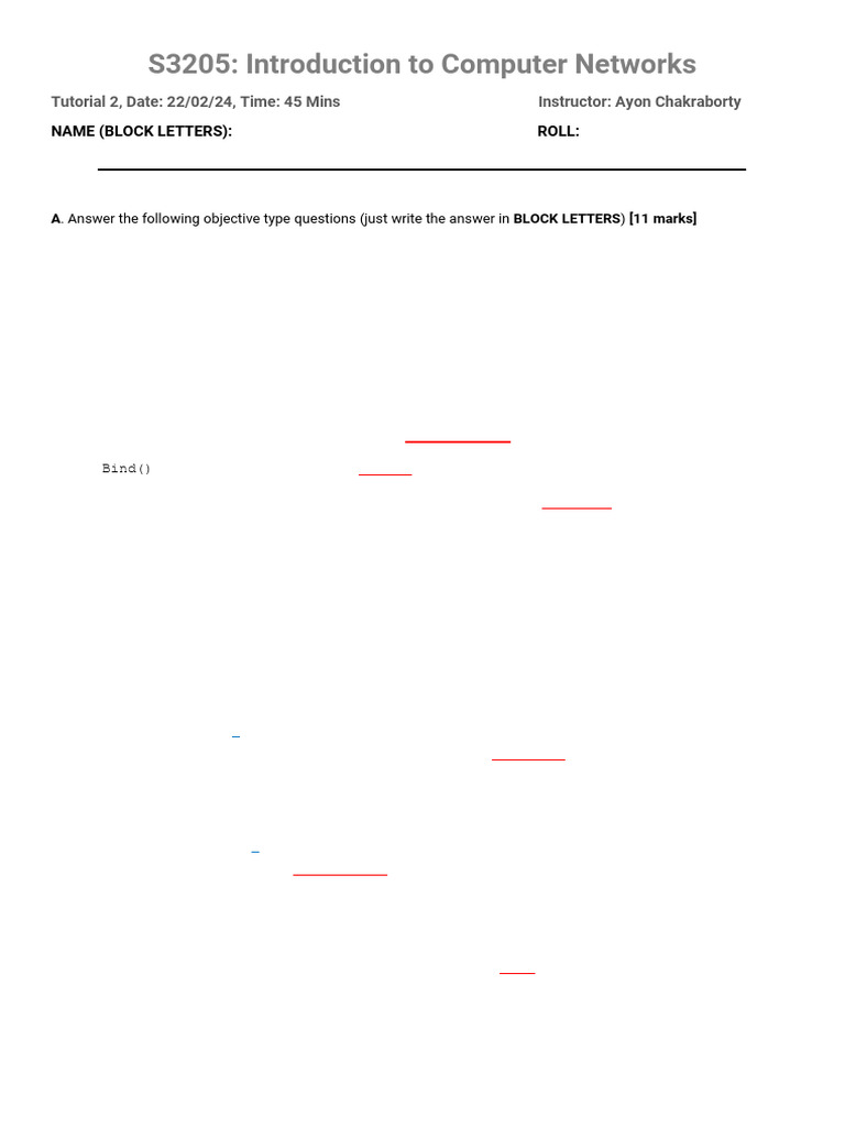 Tutorial 2 Solutions | PDF Tutorial 2 Solutions | PDF