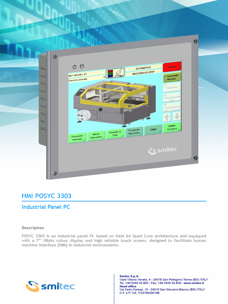 Posyc 3303 - Brochure (100-En) | PDF | Personal Computers | Computer Hardware
