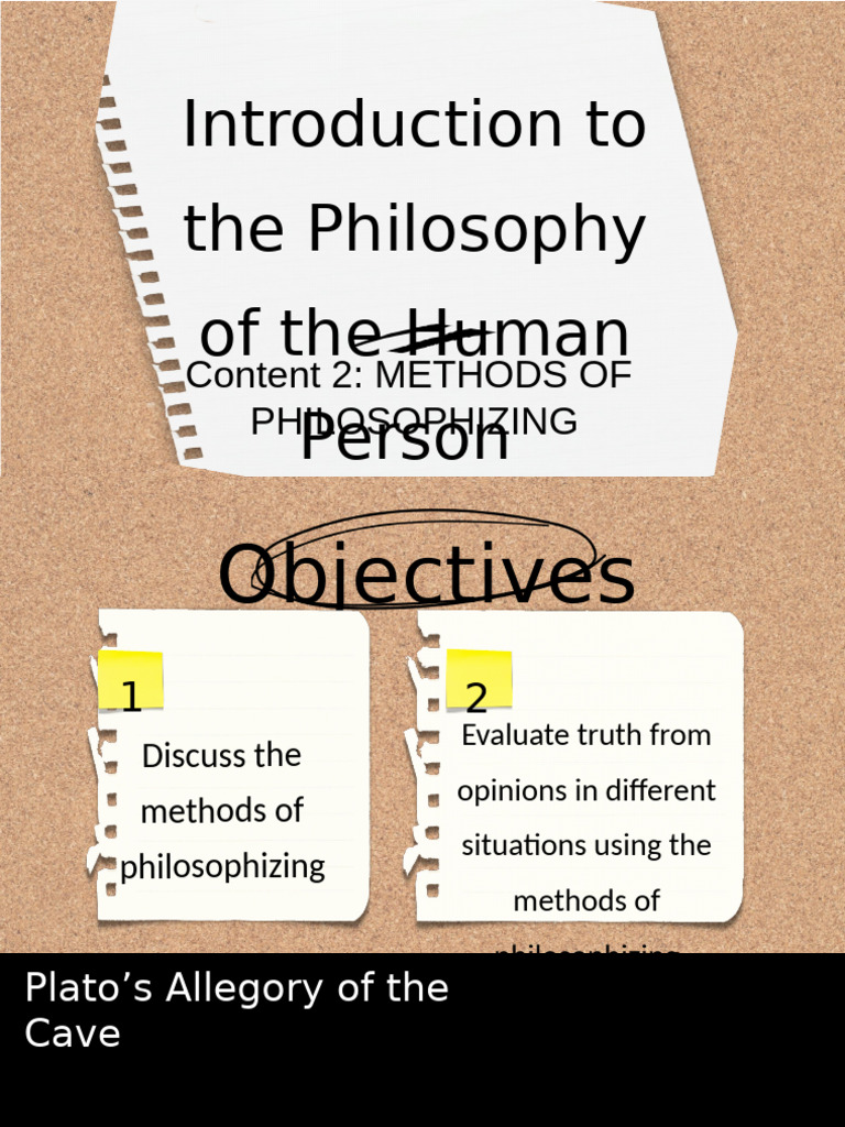 Methods of Philosophizing | PDF
