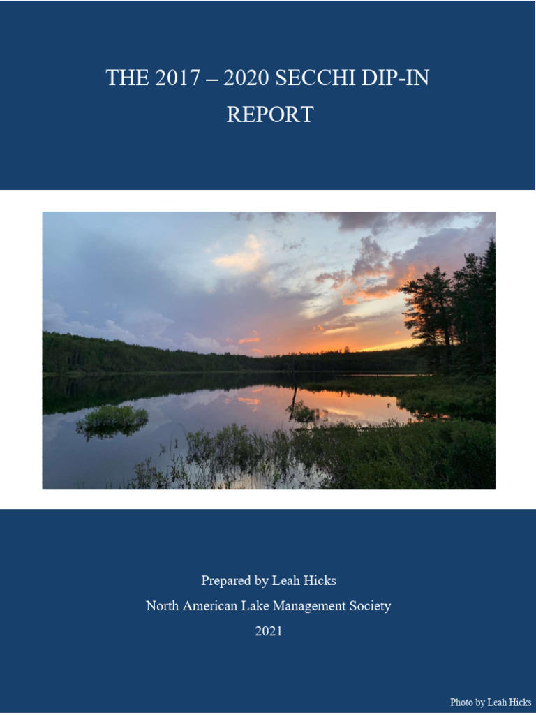 Secchi Depth Measurement Interpretation | PDF