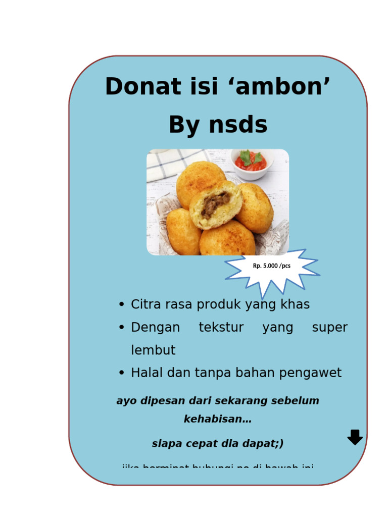 Brosur Anis | PDF
