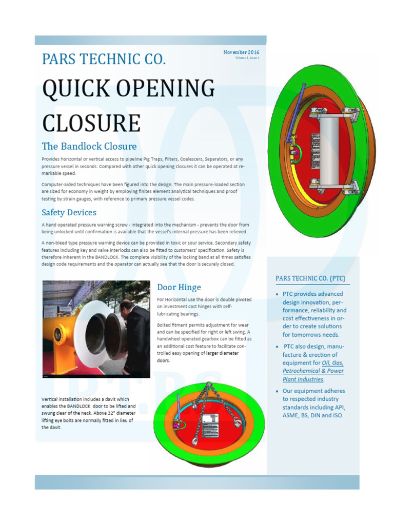 PTC Bandlock Closure-01 | PDF