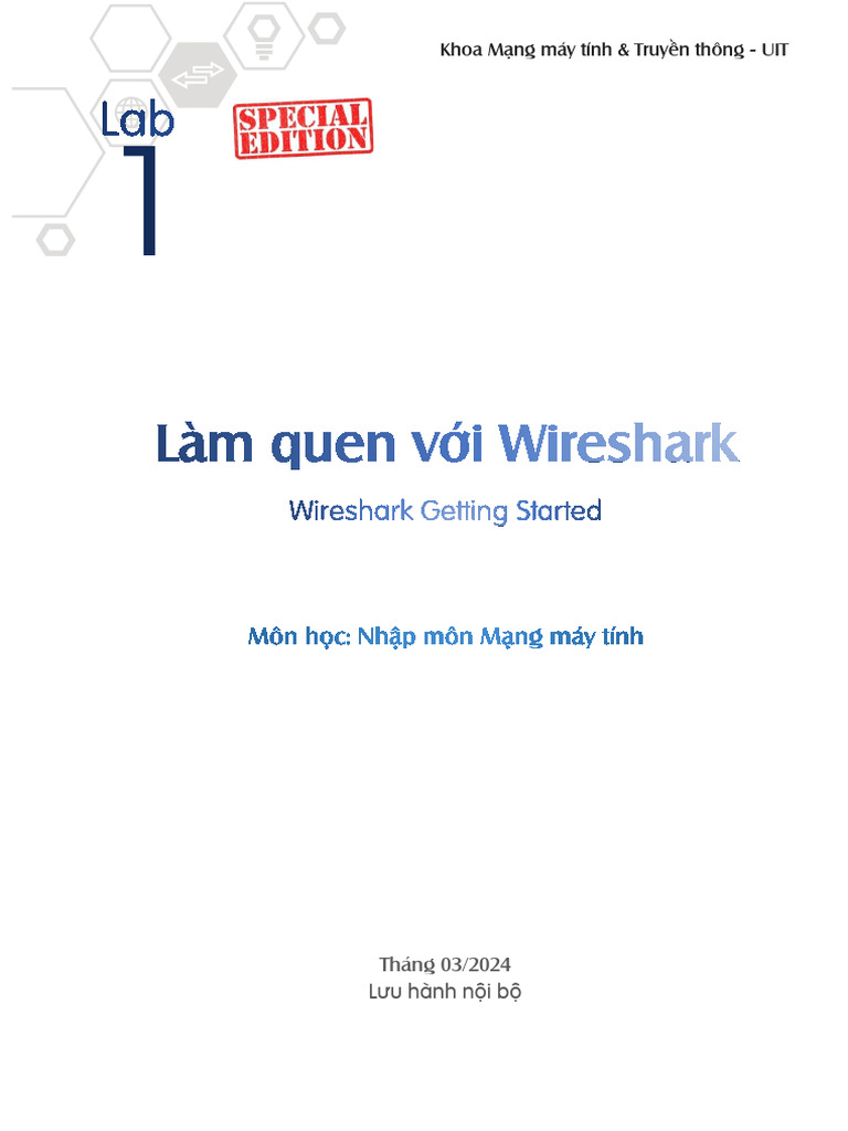 Lab 1 - Wireshark Getting Started | PDF Lab 1 - Wireshark Getting Started | PDF