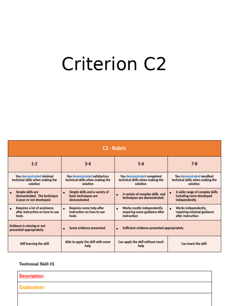 C2 Template | PDF
