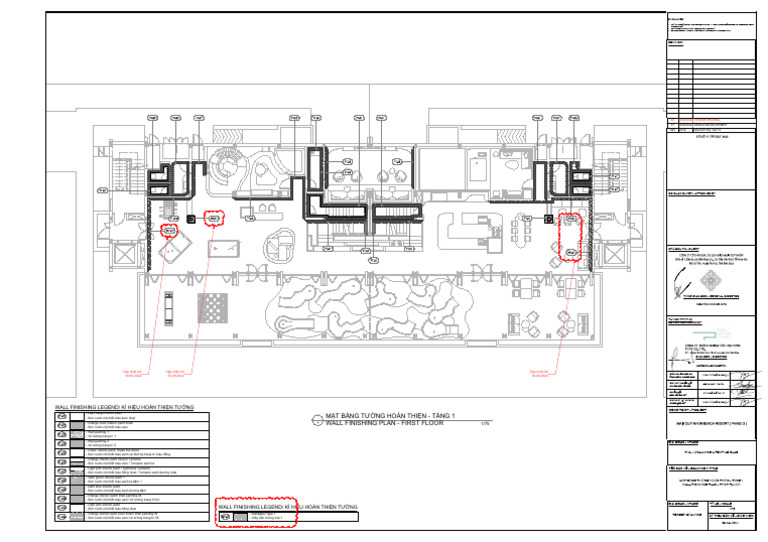 ID-SA-102.1 First Floor - Wall Finishing Plan | PDF