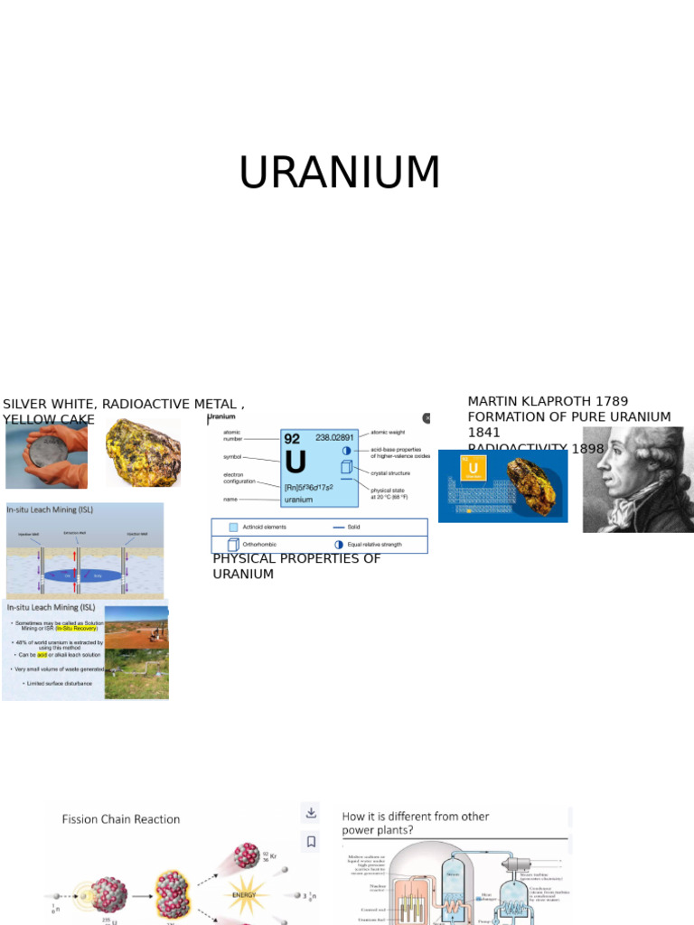 URANIUM | PDF