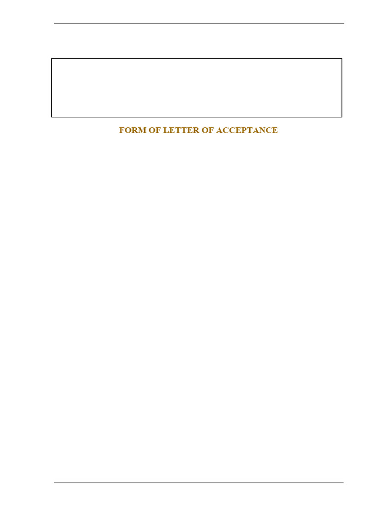 Section-2 Standard Forms (Contract) | PDF