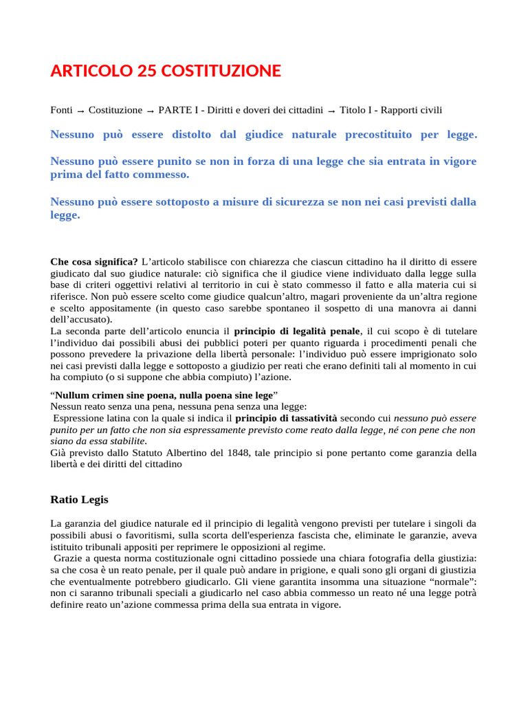 Articolo 25 | PDF