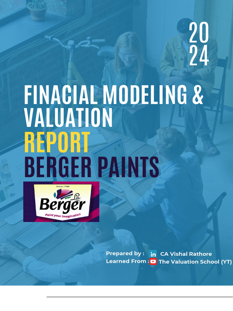 Berger Paints Financial Modeling & Valuation | PDF