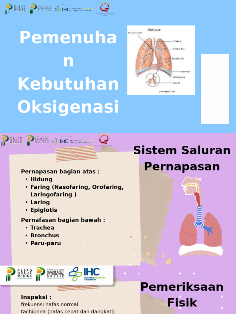 Pemenuhan Kebutuhan Oksigenasi | PDF