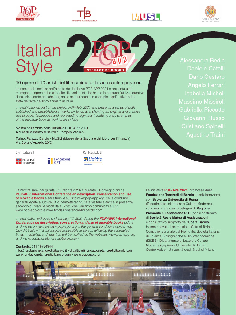 Mostra Italian Style - Giovanni Russo | PDF | Turin | Foreign Language Studies