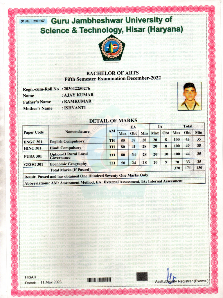 5th Sem | PDF 5th Sem | PDF